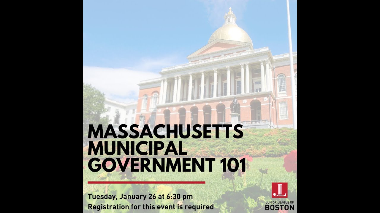 Massachusetts Municipal Government 101 - YouTube