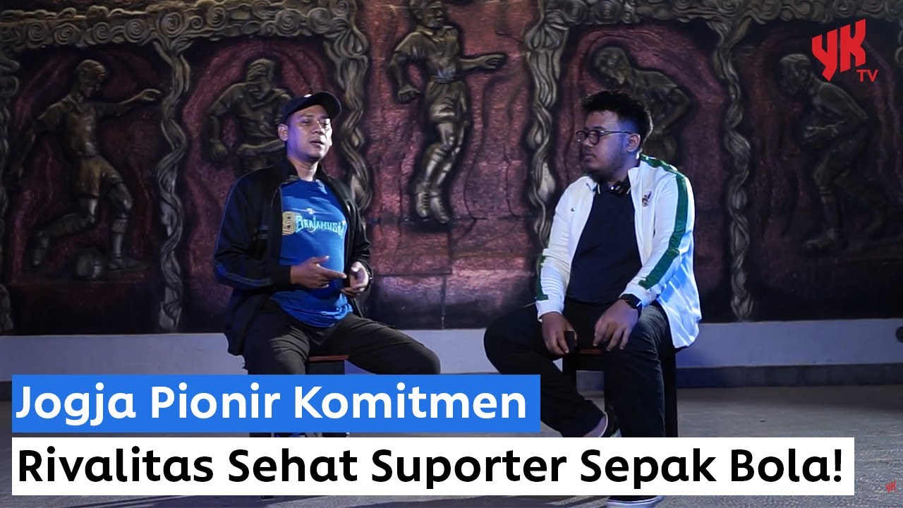 Jogja pionir komitmen rivalitas sehat suporter sepak bola! Respect ke ...