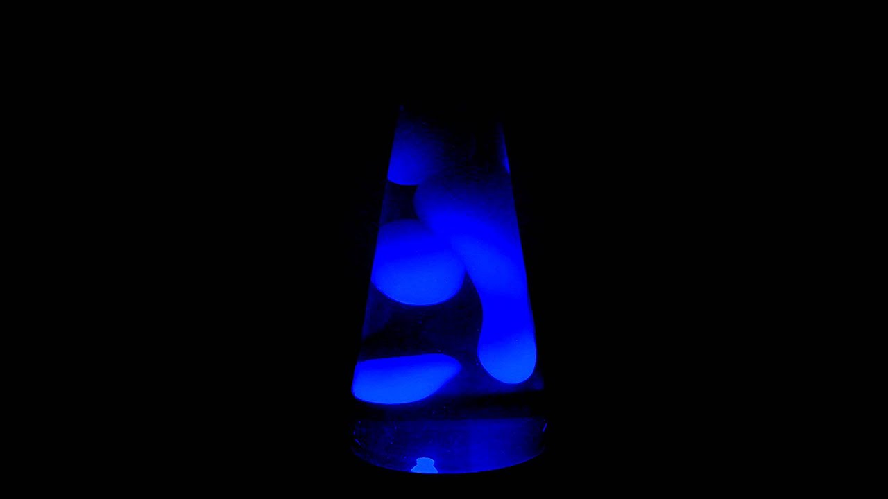 Cool Blue Lava Lamp HD Relaxing ASMR Visual - YouTube