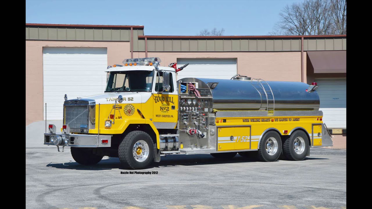 Good Will Fire Company #2- Retired Tanker 52- Response Videos - YouTube