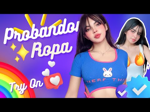 MICH ZEPEDA PROBANDOSE ROPA👀 EN STREAM - TRY ON
