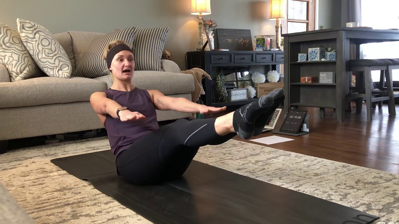 15 Minute At Home Ab Workout - No Equipment Needed - YouTube