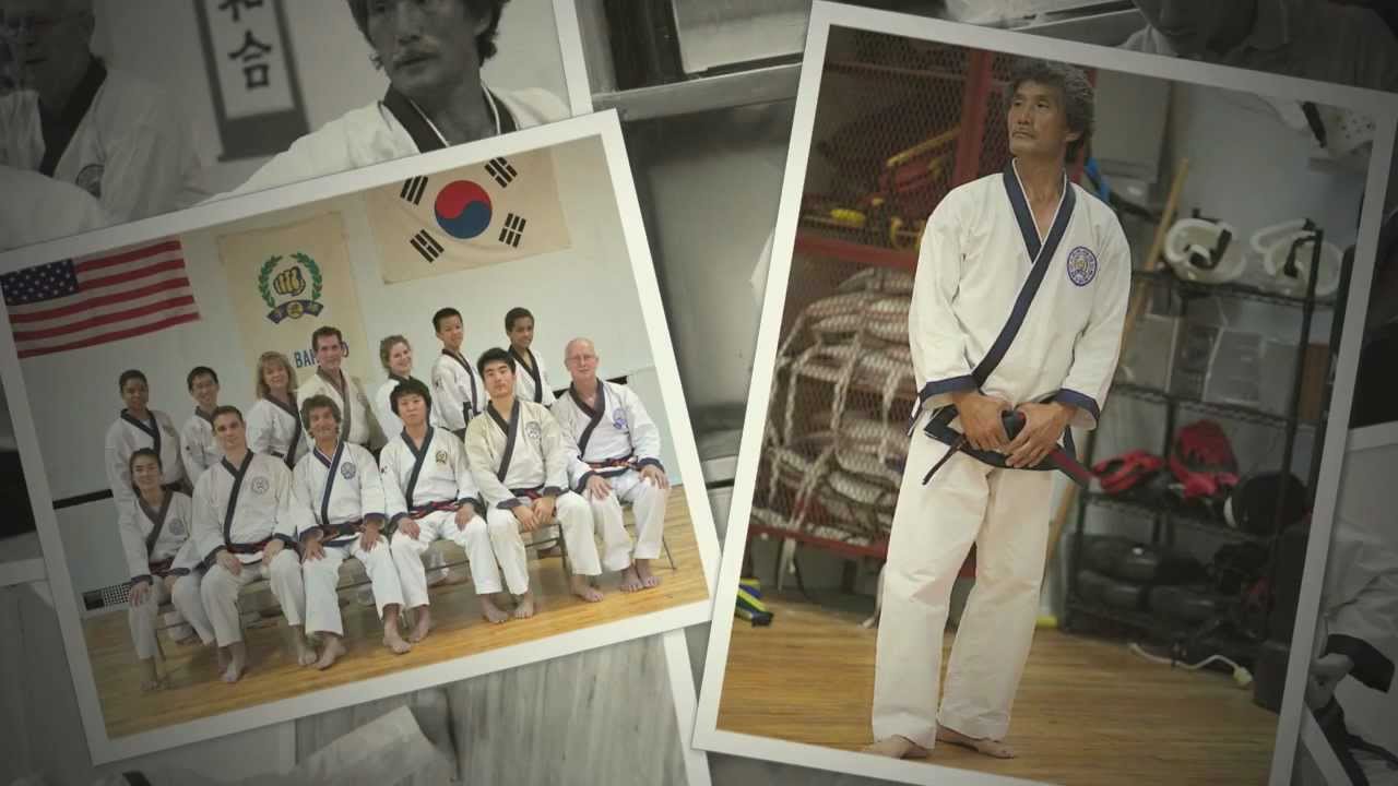 Morgan Kent Visits Kwon's Karate - Soo Bahk Do - YouTube