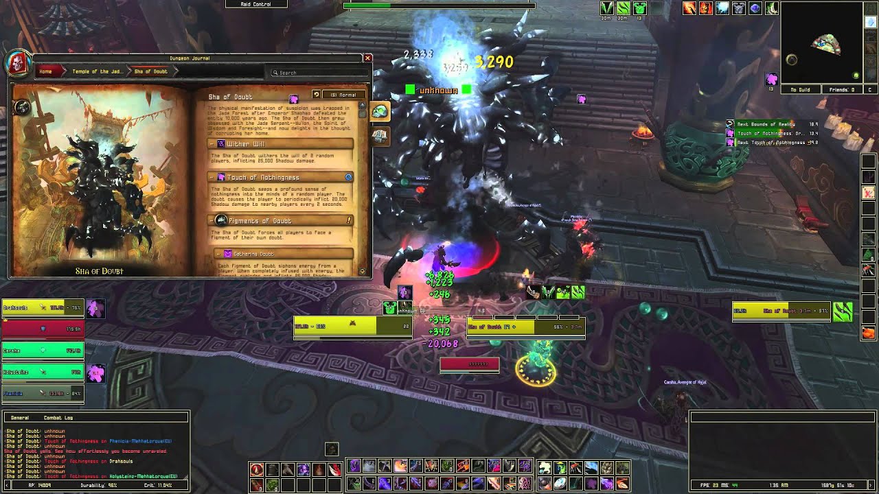 Sha of Doubt final boss in Temple of the Jade Serpent - YouTube