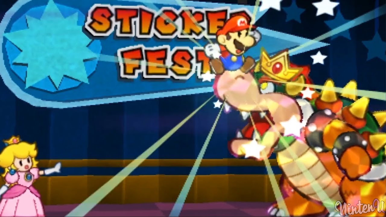 Paper Mario Sticker Star - Walkthrough Part 1 - Introduction - YouTube