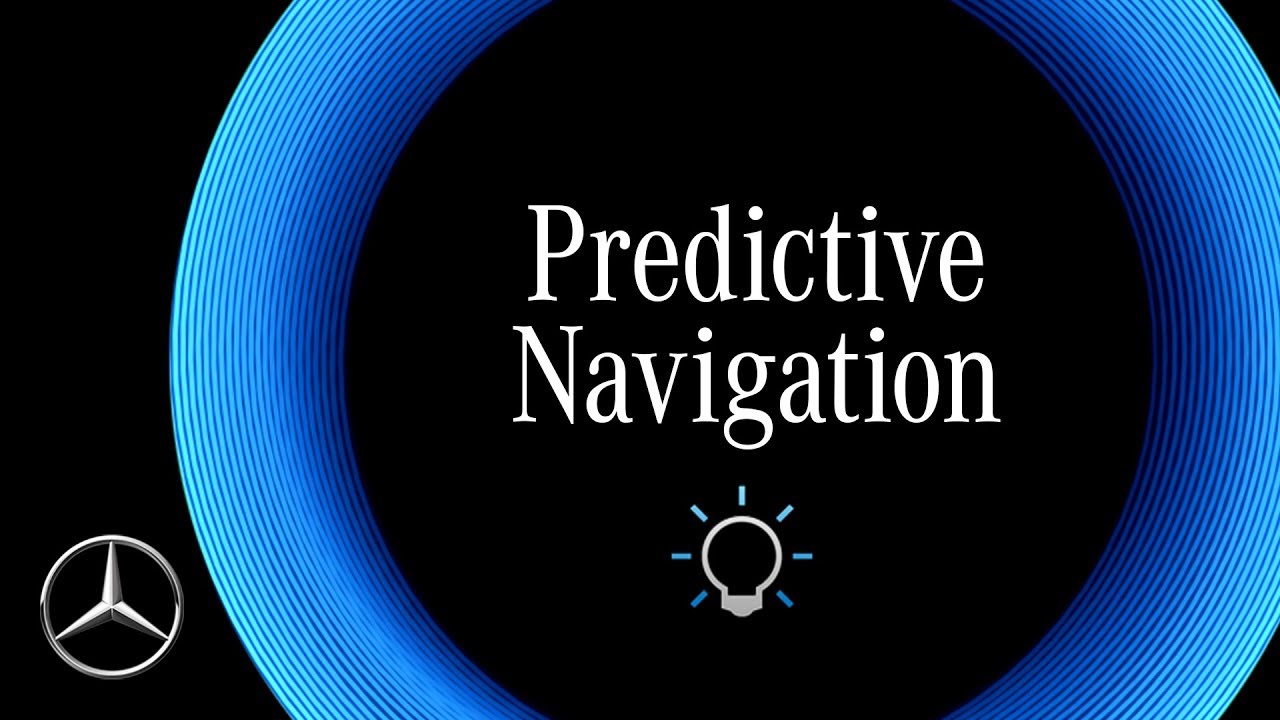 Predictive Navigation | Mercedes me - YouTube