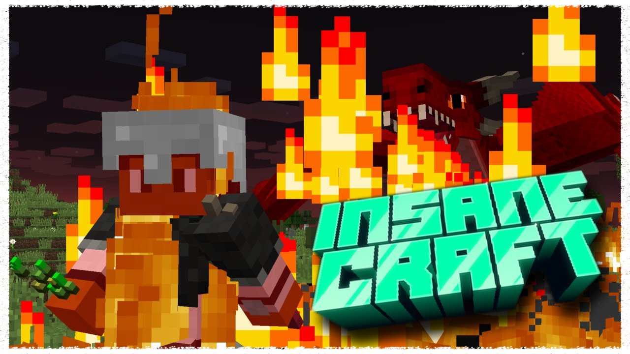 Why are there SO MANY DRAGONS!? | Insanecraft #2 - YouTube