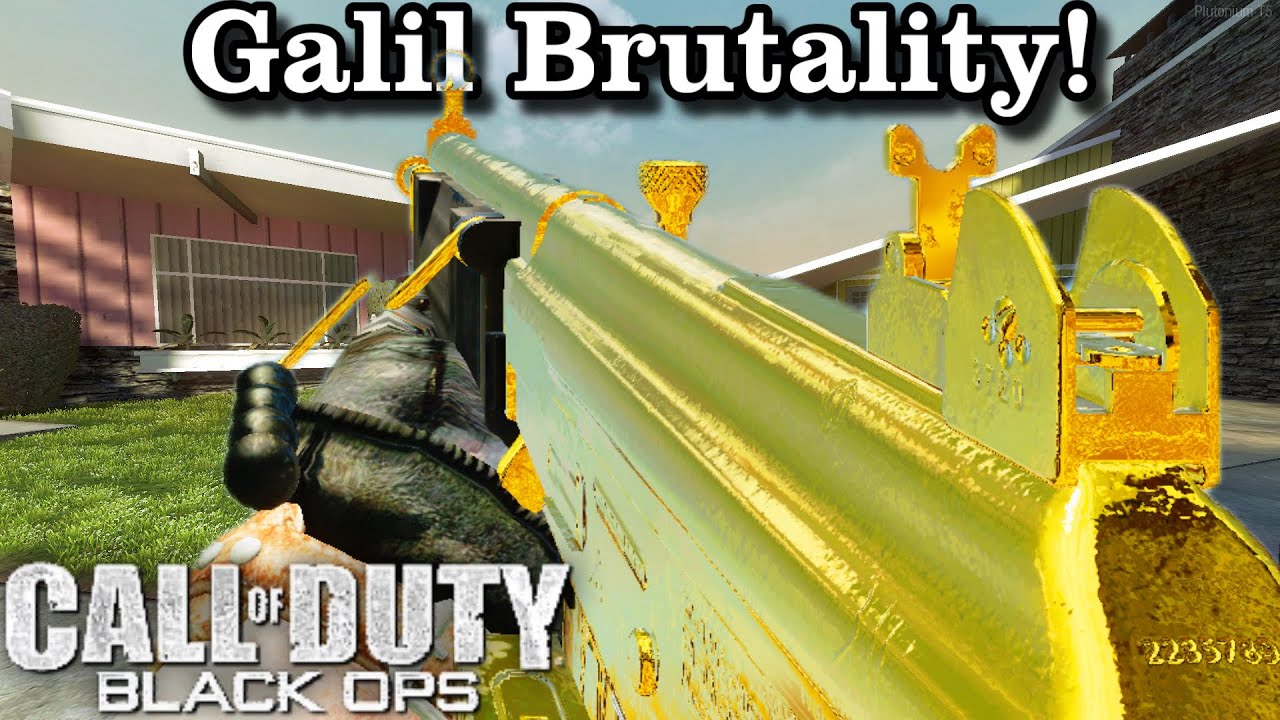 The Galil From Black ops 1 Is Just Next Level! COD BO1 Xbox 360 - YouTube
