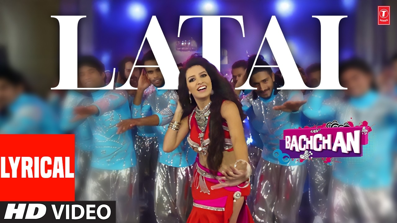 Latai Lyrical Video | Bachchan | Jeet, Aindrita Ray | Vinod Rathod ...