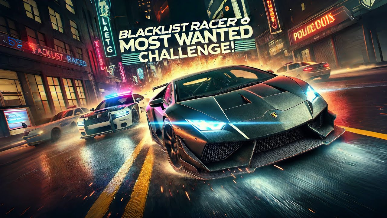 “Challenging Blacklist Racer 6 Ming and His Lamborghini Gallardo! 🔥🚗 ...