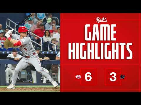 Reds vs. Marlins Game Highlights (4/7/26) | MLB Highlights