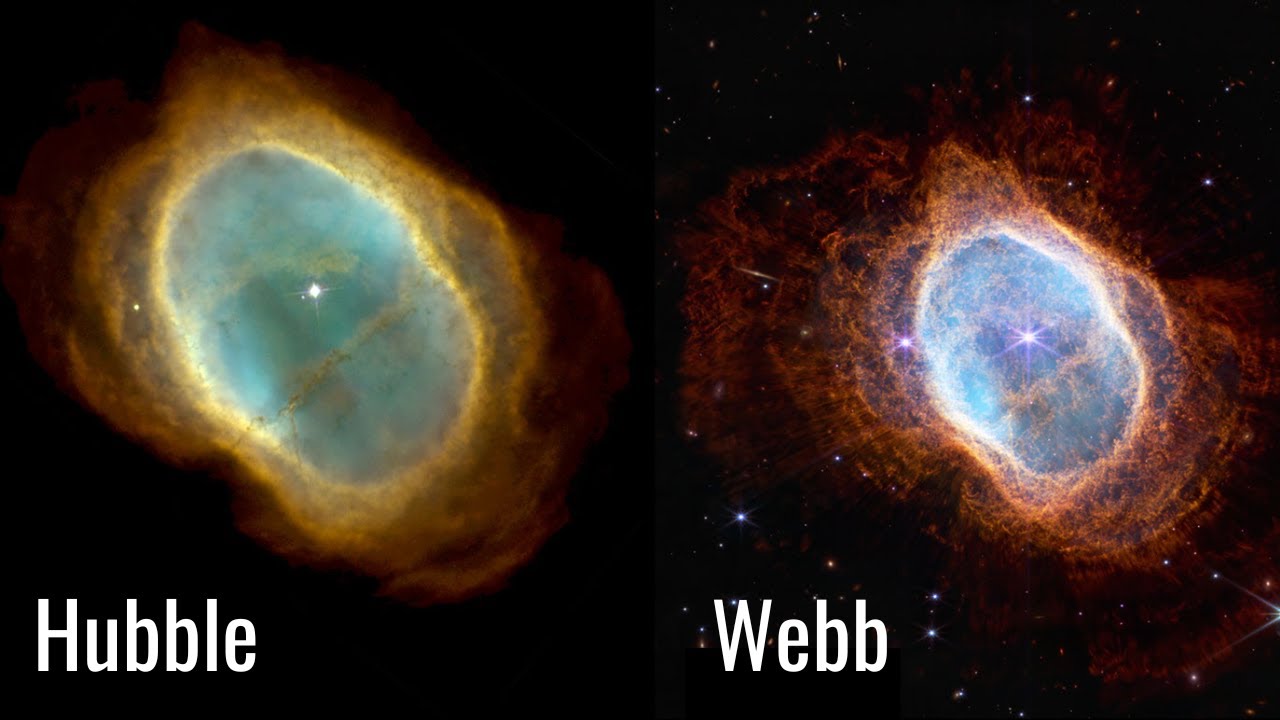 Which telescope is BETTER? James Webb Space Telescope vs Hubble - YouTube