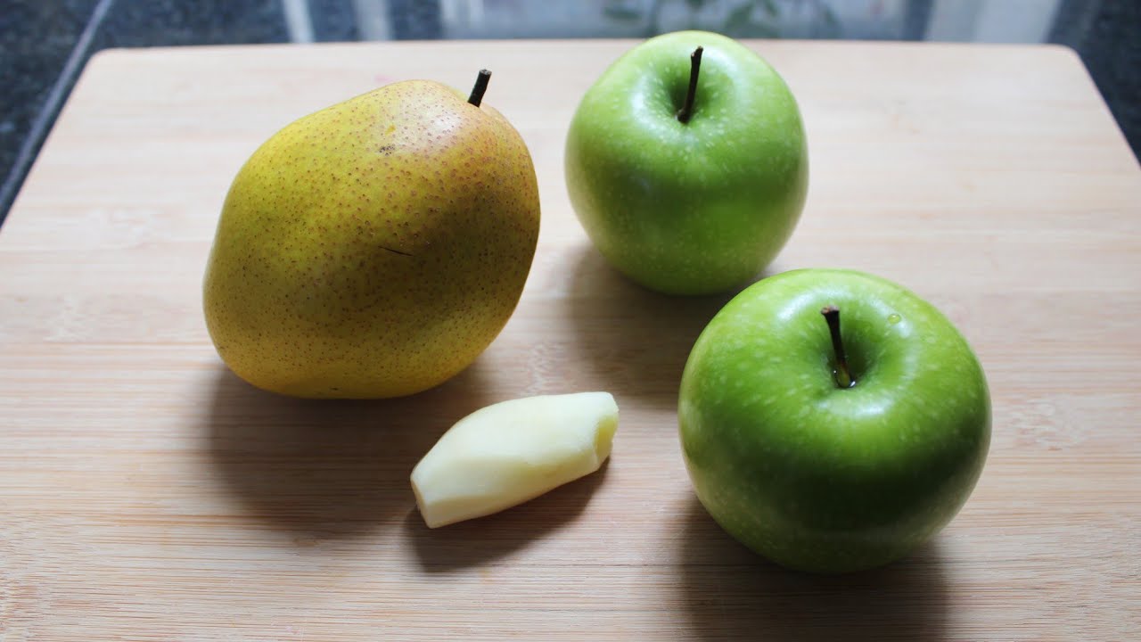 Green apple, Pear & Ginger smoothies | Stay fit and glowing skin - YouTube