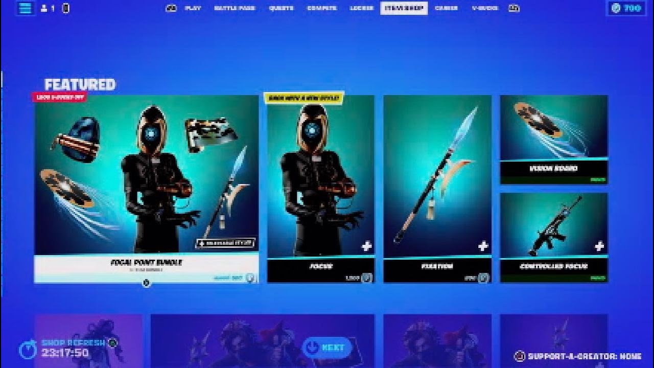 New Fortnite Pre-Season Bundle - YouTube