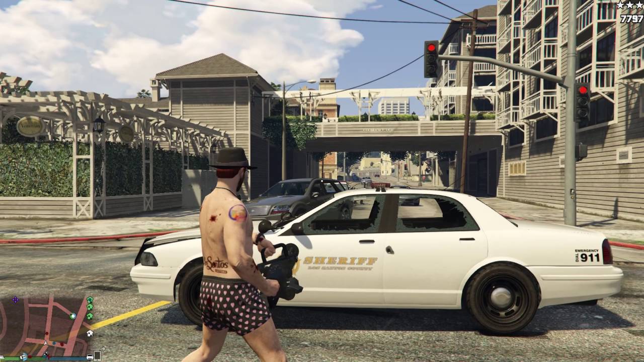 Grand Theft Auto V Ep.182 Minigun Special - YouTube