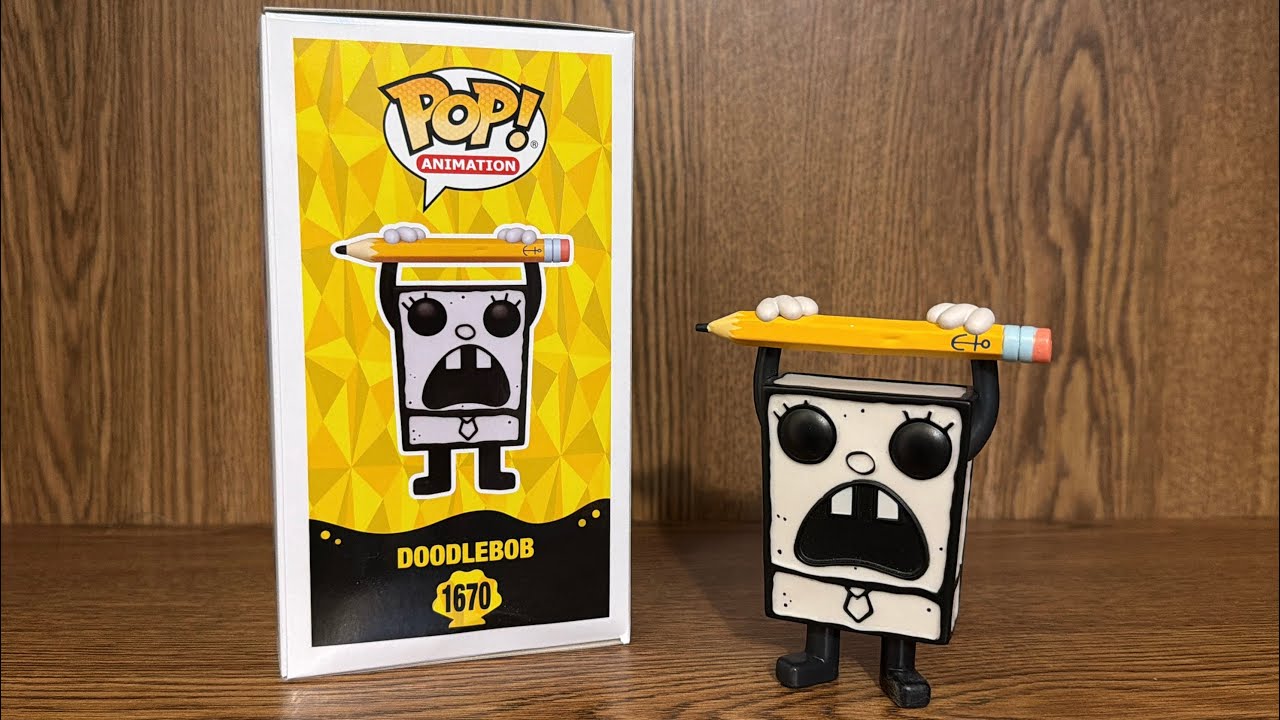 DoodleBob Funko Pop Unboxing - YouTube