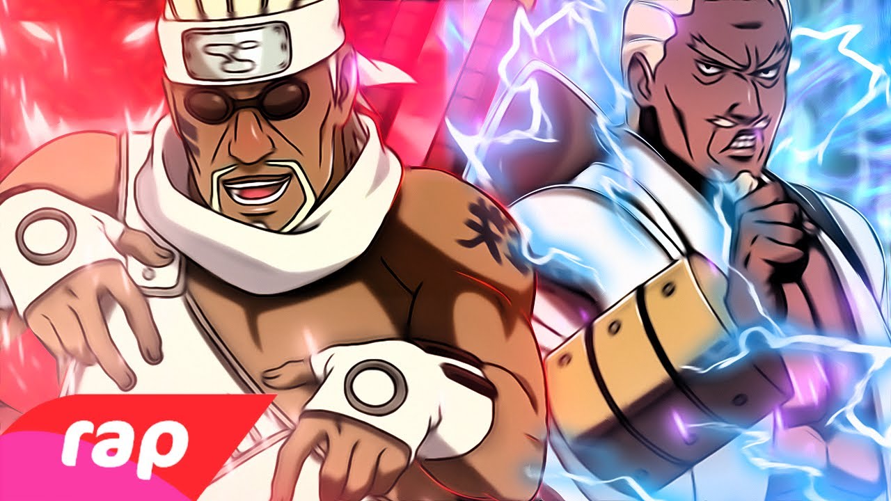 Killer Bee And Raikage Lariat