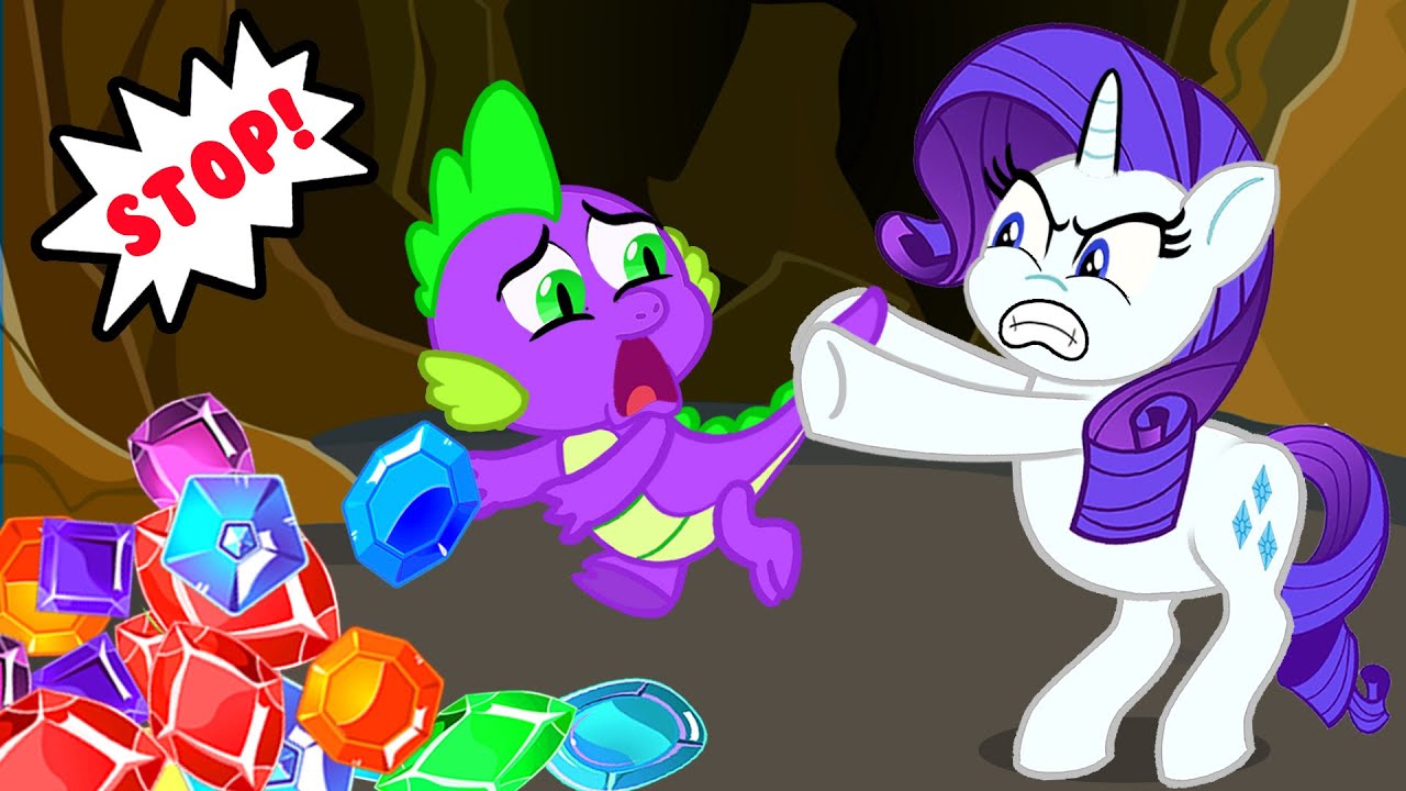 MY LITTLE PONY: Rarity Catches the Gem Thief - atrapa ladrón gemas ...