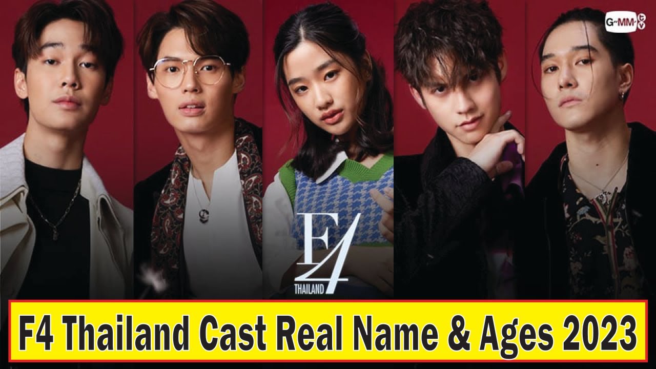 F4 Thailand Cast Real Name & Ages 2023 - YouTube
