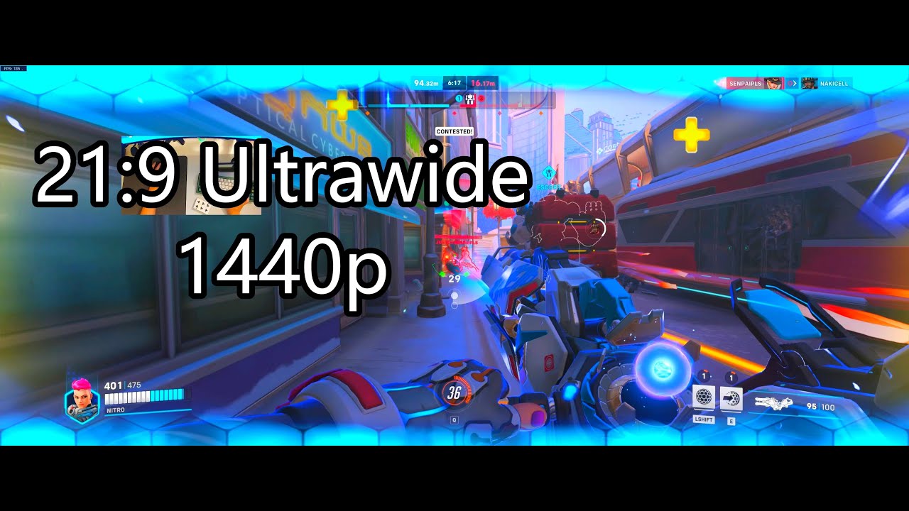 3440x1440 Ultrawide Overwatch Gameplay - YouTube