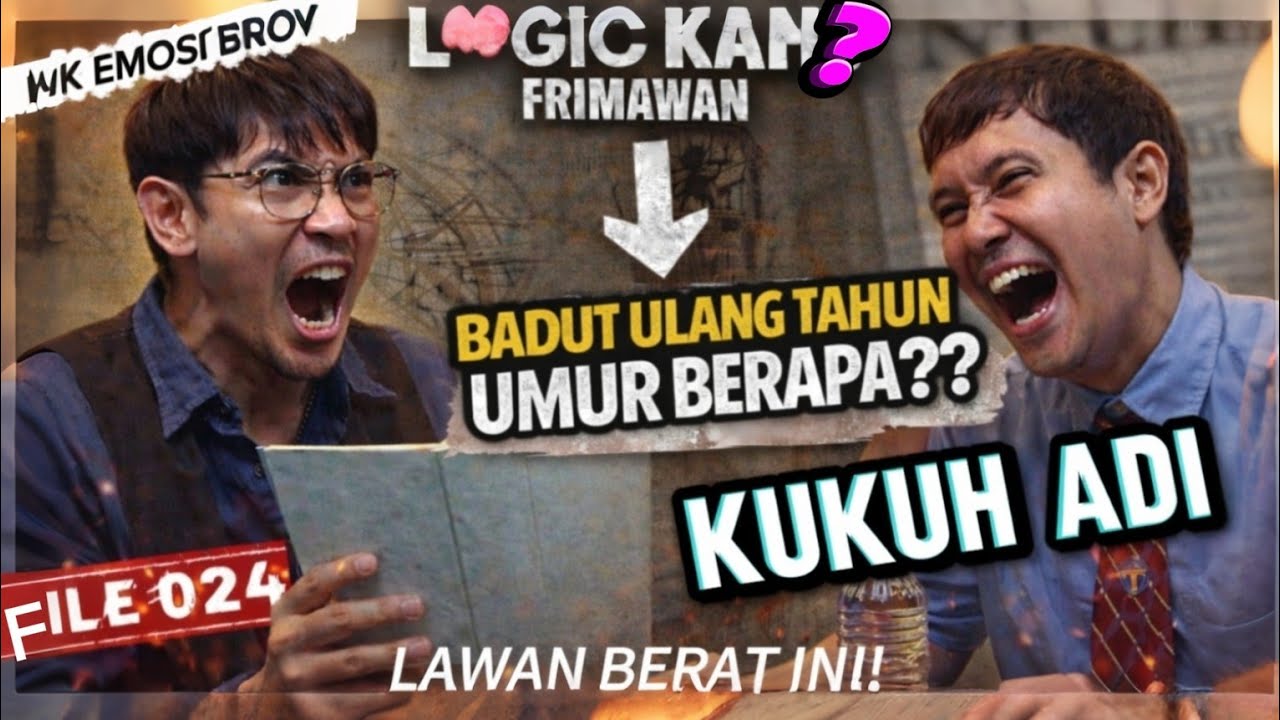 KUKUH MINTA DIGAMPAR, LAWAN BERAT FRIMAWAN 🤣🤣🤣 - LOGICKAH - YouTube
