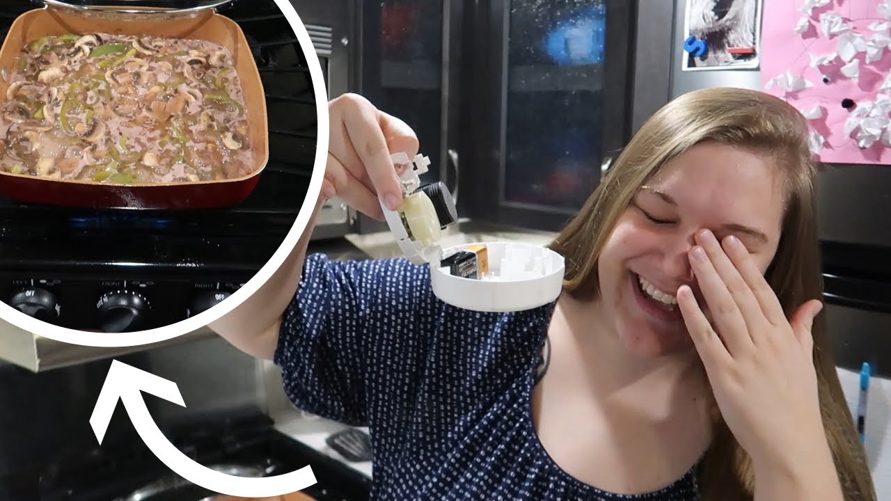 I almost caught the kitchen on fire! - YouTube