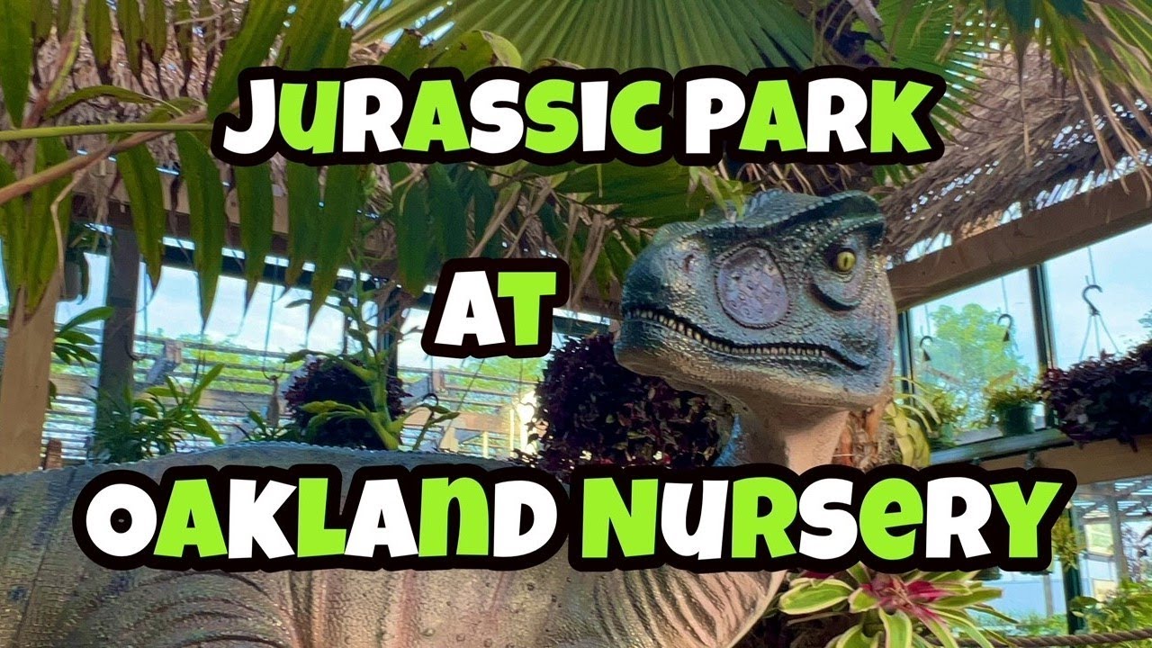 Jurassic Park at Oakland Nursery | Delaware, Ohio | Amazing Dino ...