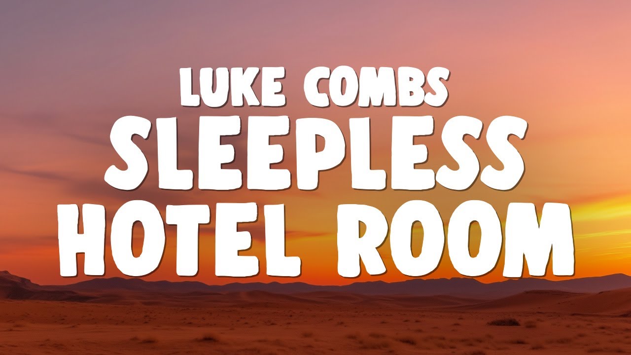 Luke Combs - Sleepless in a Hotel Room - YouTube