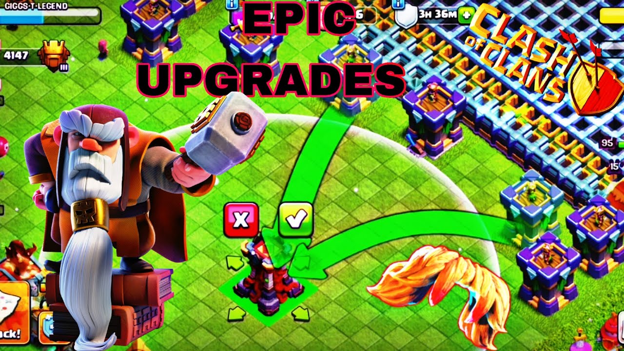 BUILDING MULTI ARCHER TOWER + UPGRADING VAMPSTACHE ALOT (clash of clans ...
