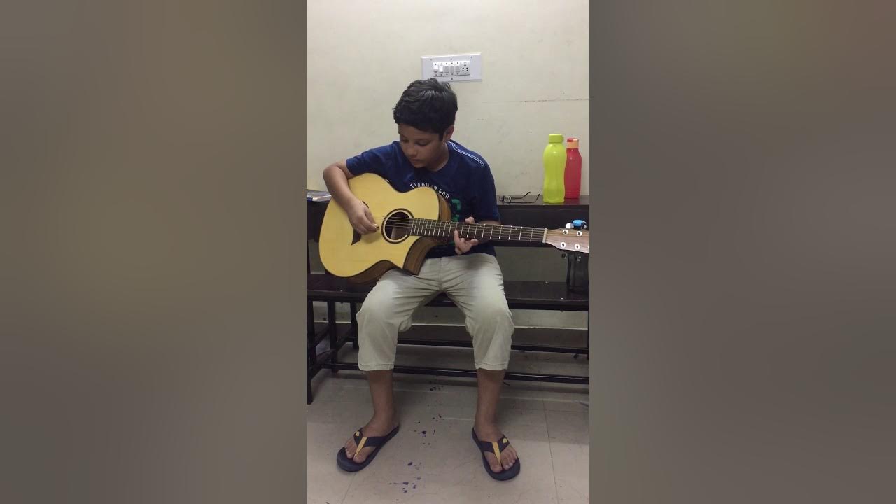 Ajeeb dastan hai yeh guitar cover by Aadish jain - YouTube