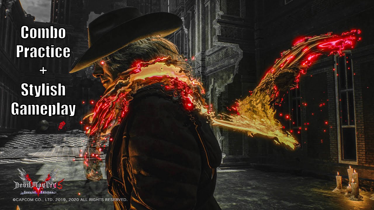 Devil May Cry 5 - Combo Practice + Stylish Gameplay | #18 - YouTube