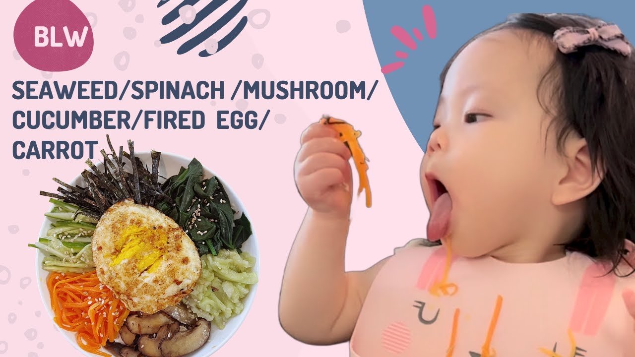 Baby Led Weaning|BLW Feeding|Baby Eating Food|Carrot|spinach|Good Eater ...