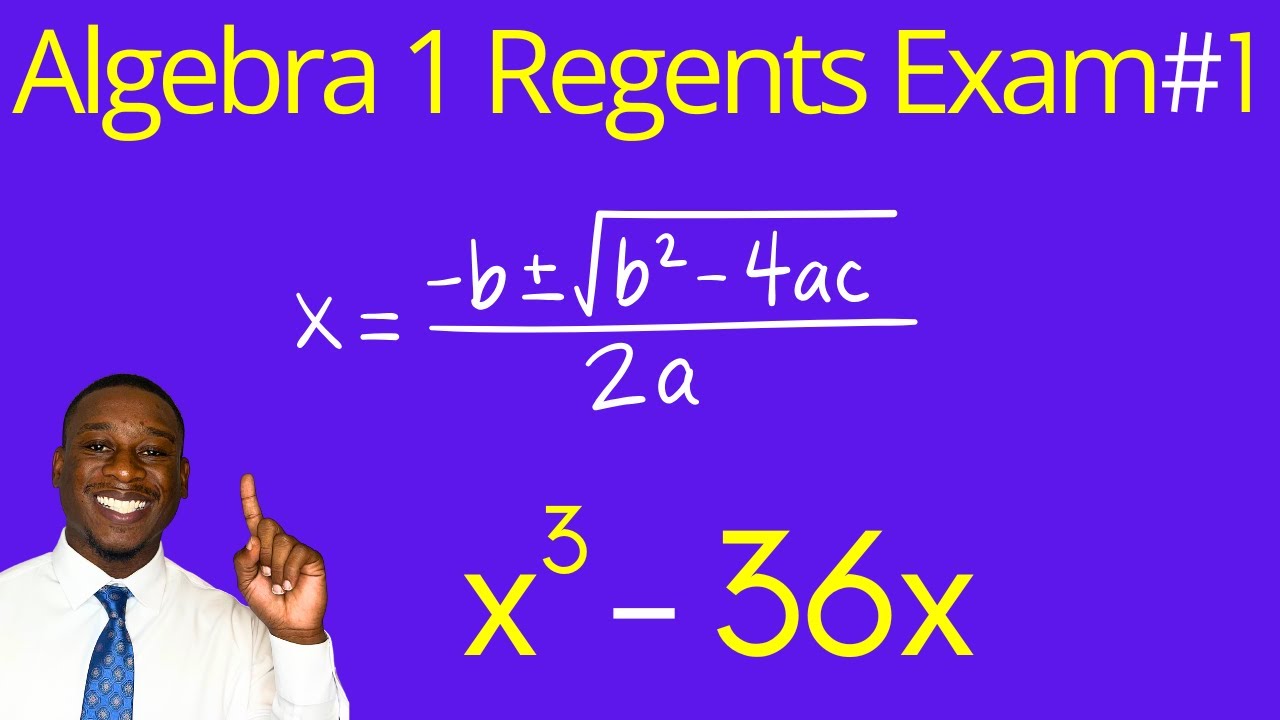Algebra1 Regents Exam Questions Every Student Should Know - YouTube