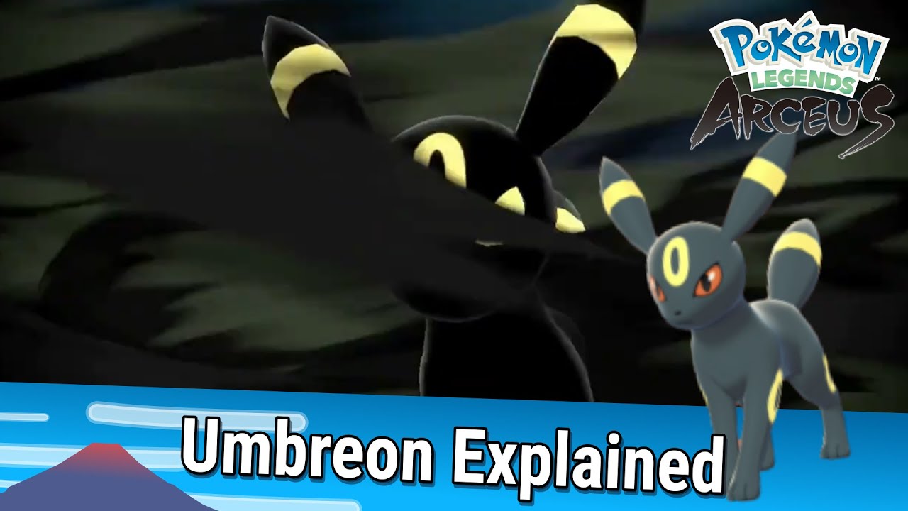 Umbreon Explained! - Pokémon Legends: Arceus - YouTube