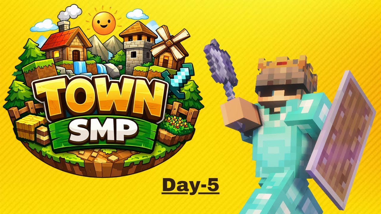 Trial God Of Town Smp Is Here !!! 🗿 | Day 5 | ReckdGamerz | @Real ...