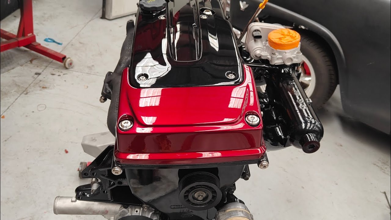 Barra forged assembly with custom baffle - YouTube