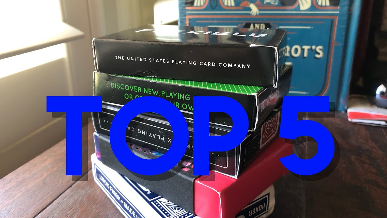 The Best cheap playing cards! My Top 5 Cheapest Decks! - YouTube