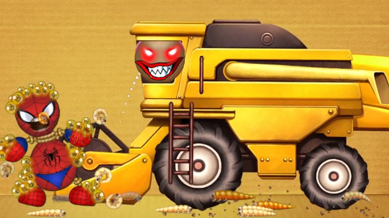 The Harvester VS Spider Buddy - Kick The Buddy - YouTube