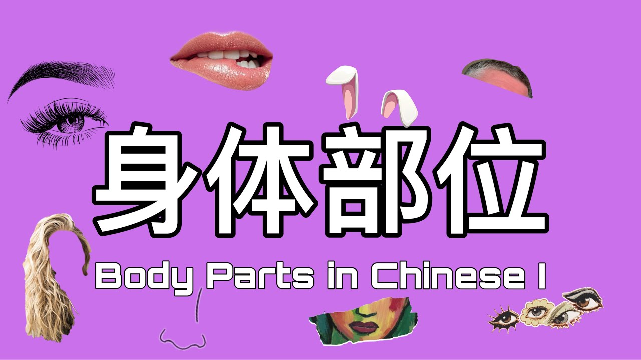 Body Parts in Chinese I: Parts of the Head | 중국어 신체부위I: 머리 - YouTube
