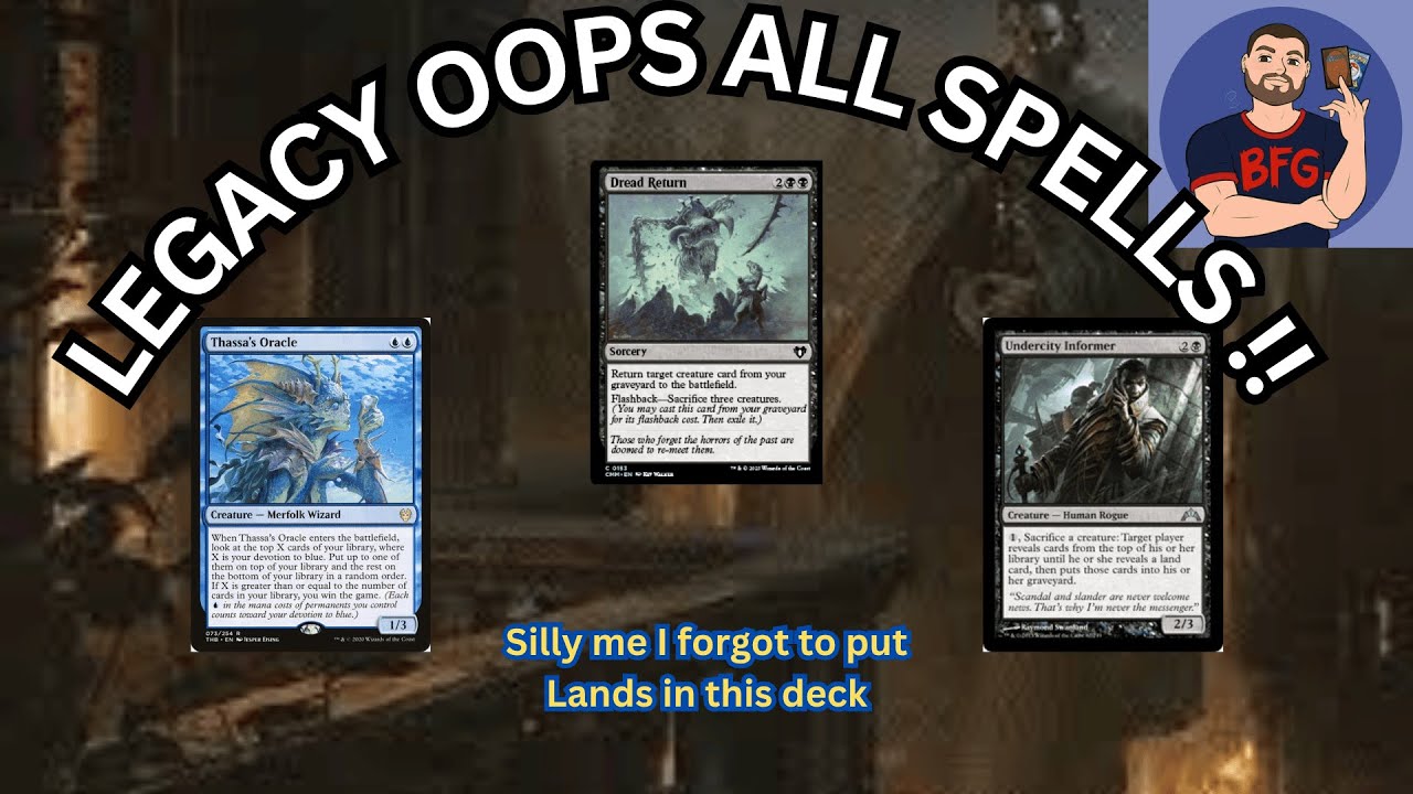 (LEGACY OOPS ALL SPELLS) OOPS Only Turn 0 or 1! - YouTube