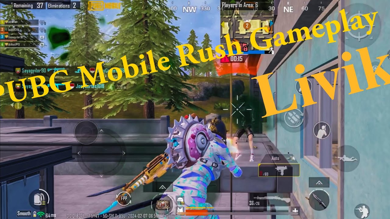 PUBG MOBILE RUSH😱GAMEPLAY Livik🥶 - YouTube