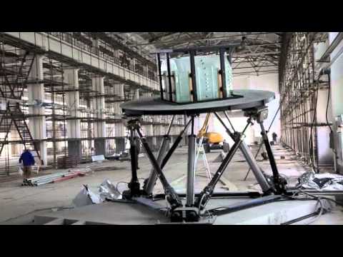 Moog 6DOF ElectroMechanical Motion Base Utilized for Liquefied Natural ...