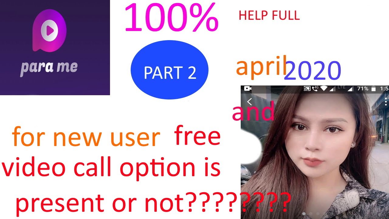 para me stranger chat | parame app review - YouTube