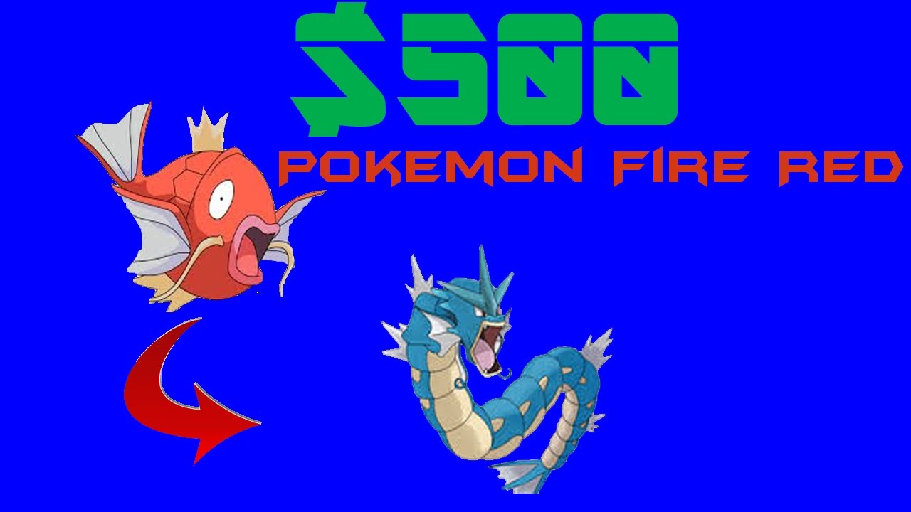 BUYING MAGIKARP OF THE BLACK MARKET | POKEMON FIRE RED - YouTube