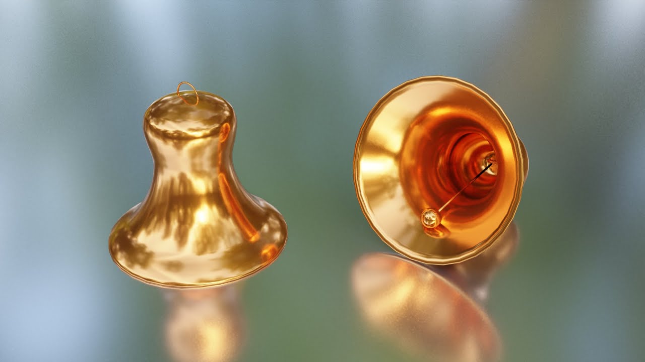 Modeling a bell - Blender Tutorial - YouTube