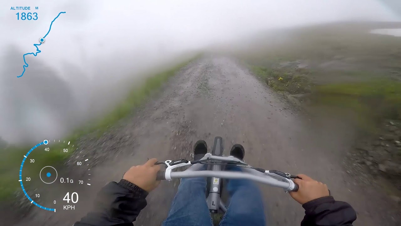 Grindelwald First Mountain Carts - YouTube