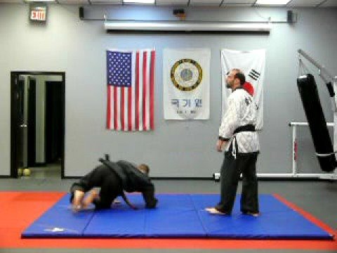 Push Defense - Arm Cross Throw - YouTube