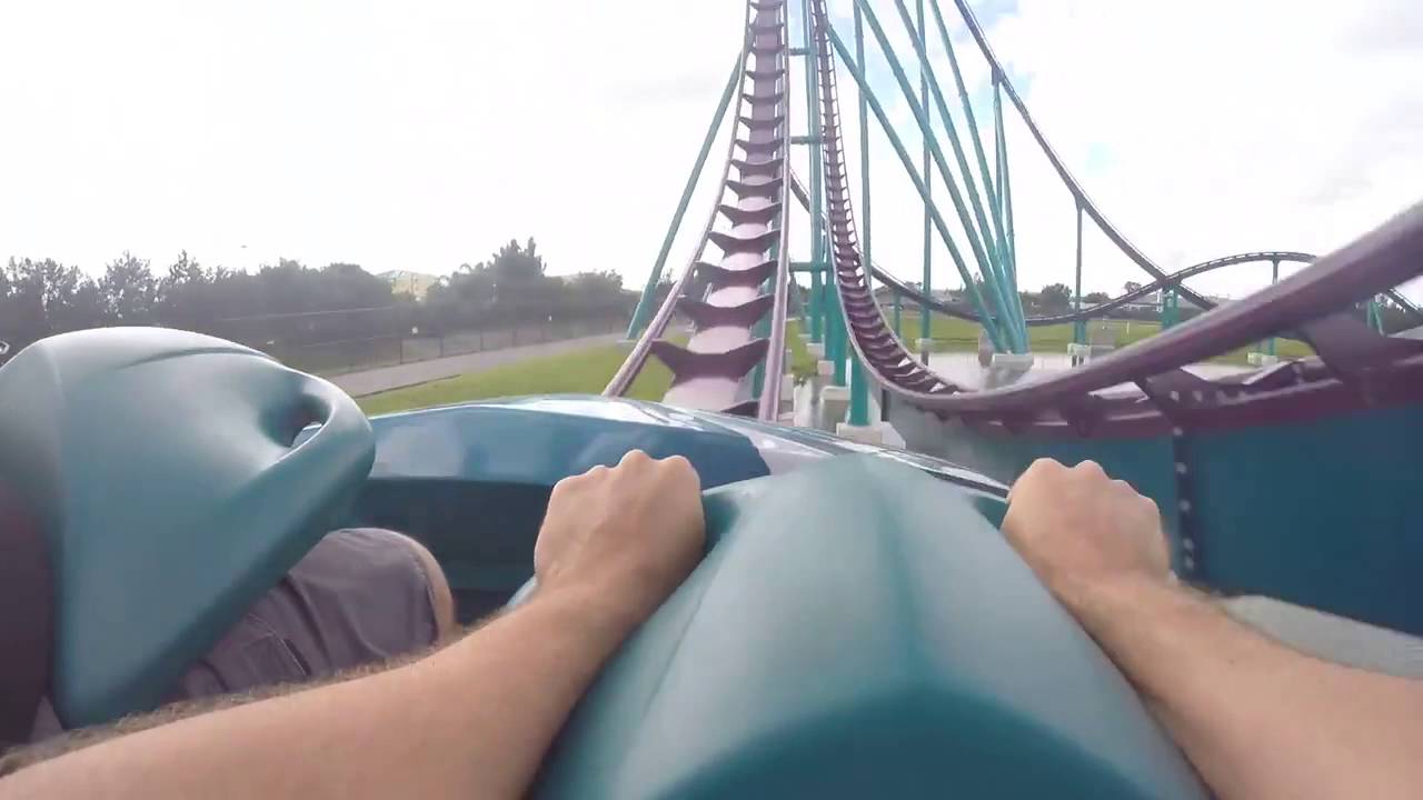 First Person View: Manta Roller Coaster at SeaWorld - YouTube