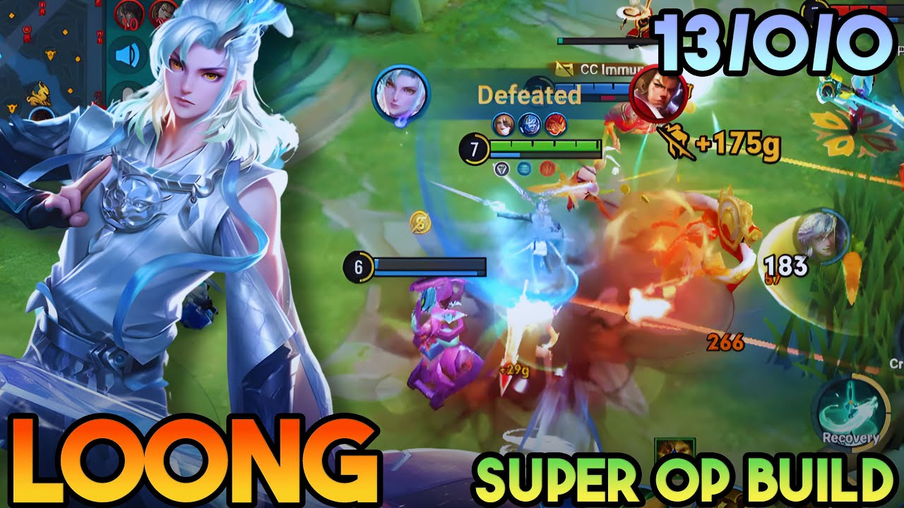 LOONG SUPER OP MARKSMAN TRY THIS BUILD TO WIN BATTLES - HOK - YouTube