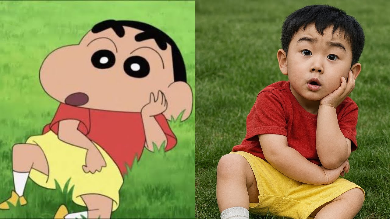 Shinchan Characters in Real Life | Part-1 | Reimagined by AI - YouTube